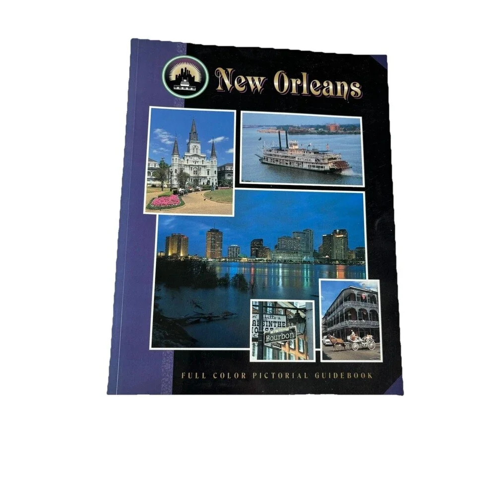 Other | New Orleans Full Color Pictorial Travel Guide 1993 Before ...